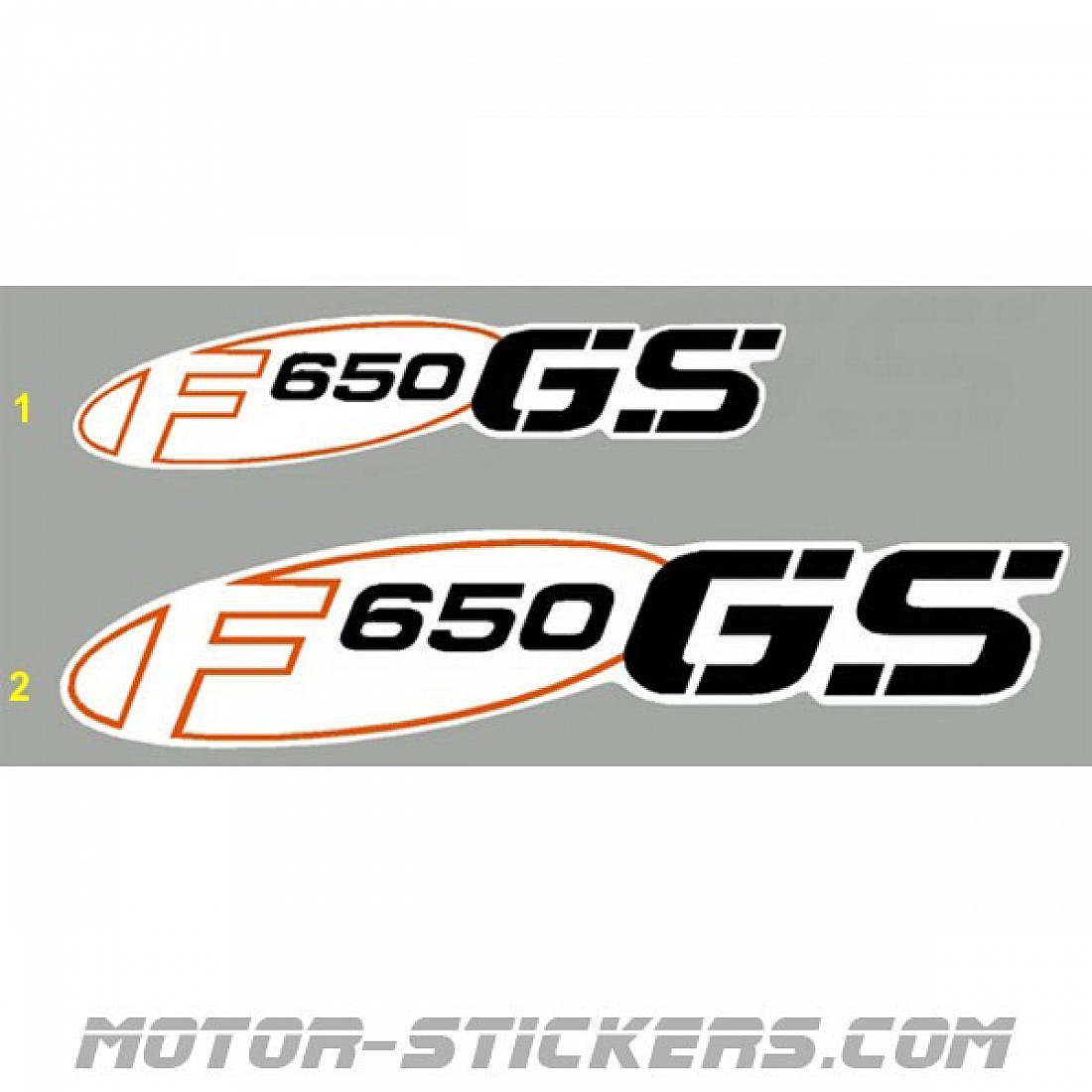 BMW F 650 GS '08-2010 decals
