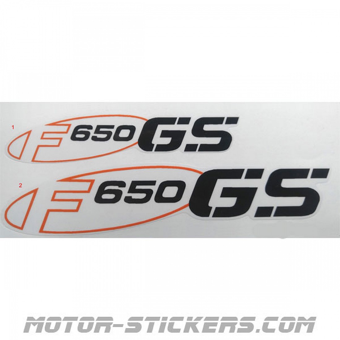 BMW F 650 GS '08-2010 decals