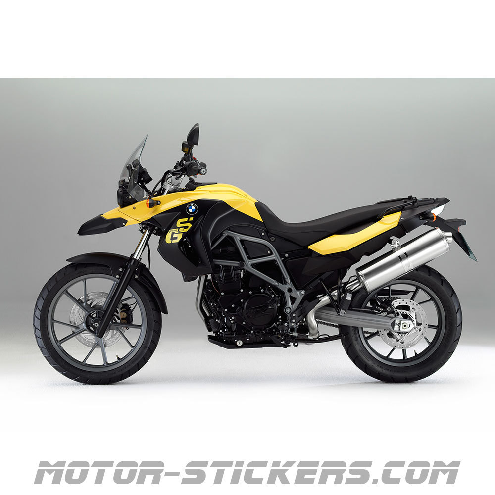BMW F 650 GS 2011 decals