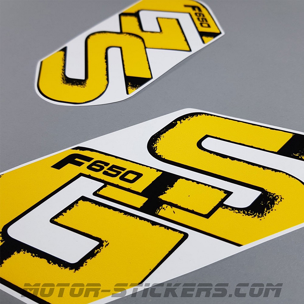 BMW F 650 GS 2012 decals