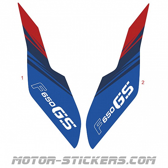 BMW F 650 GS 2011 decals