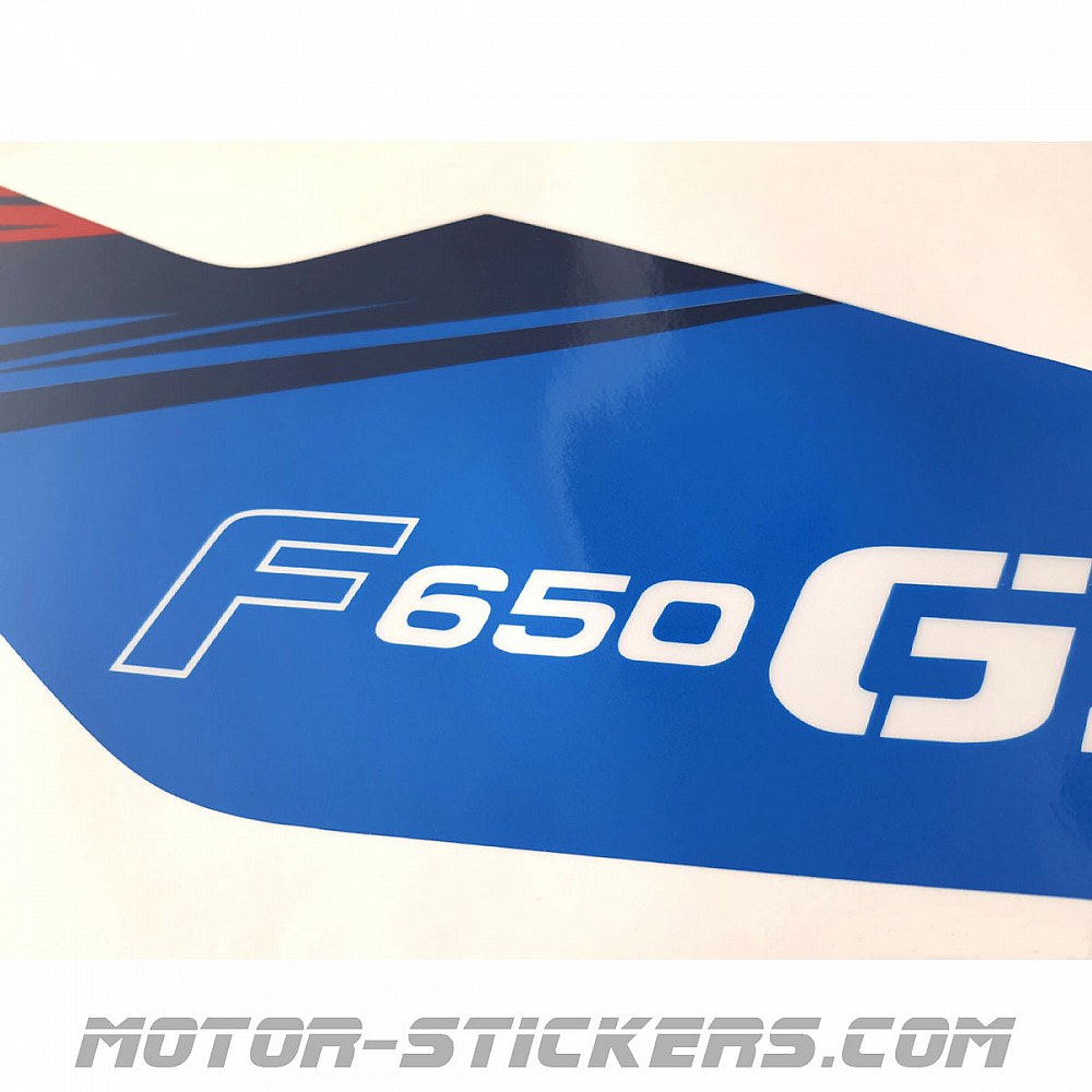 BMW F 650 GS 2011 decals