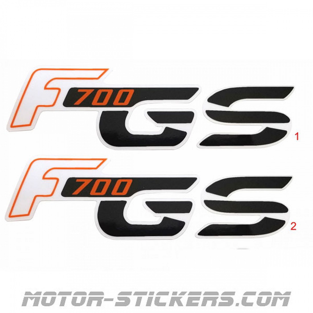BMW F 700 GS '11-2015 decals