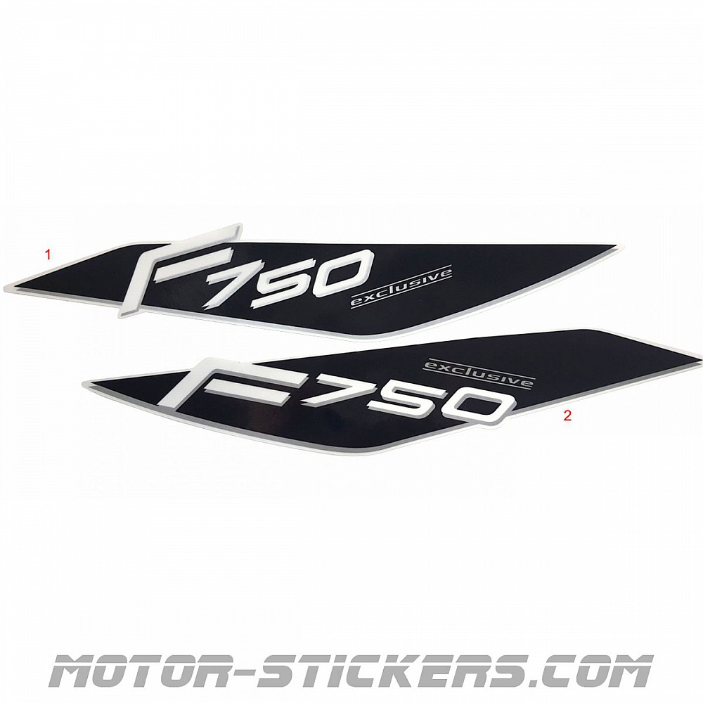 BMW F 750 GS Exclusive 18-2020 stickers