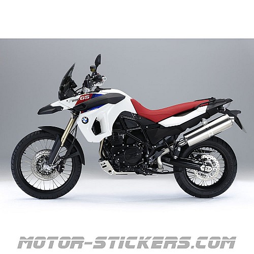 BMW F 800 GS 2010 decals