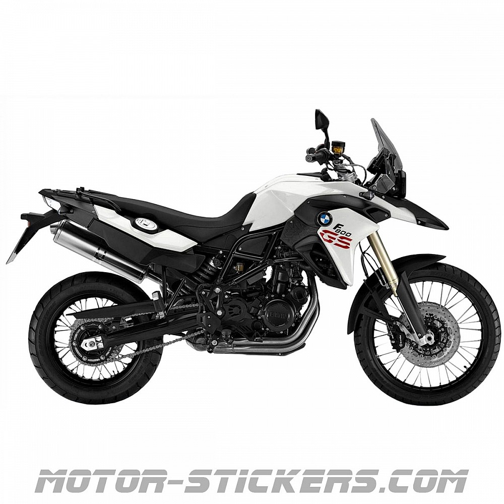 BMW F 800 GS 2013 decals