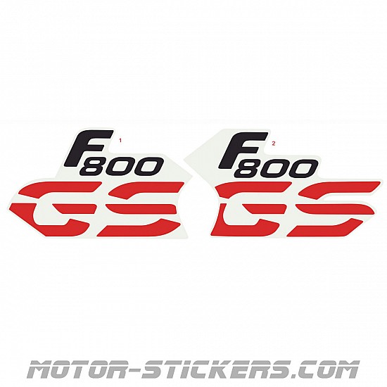 BMW F 800 GS 2013 decals