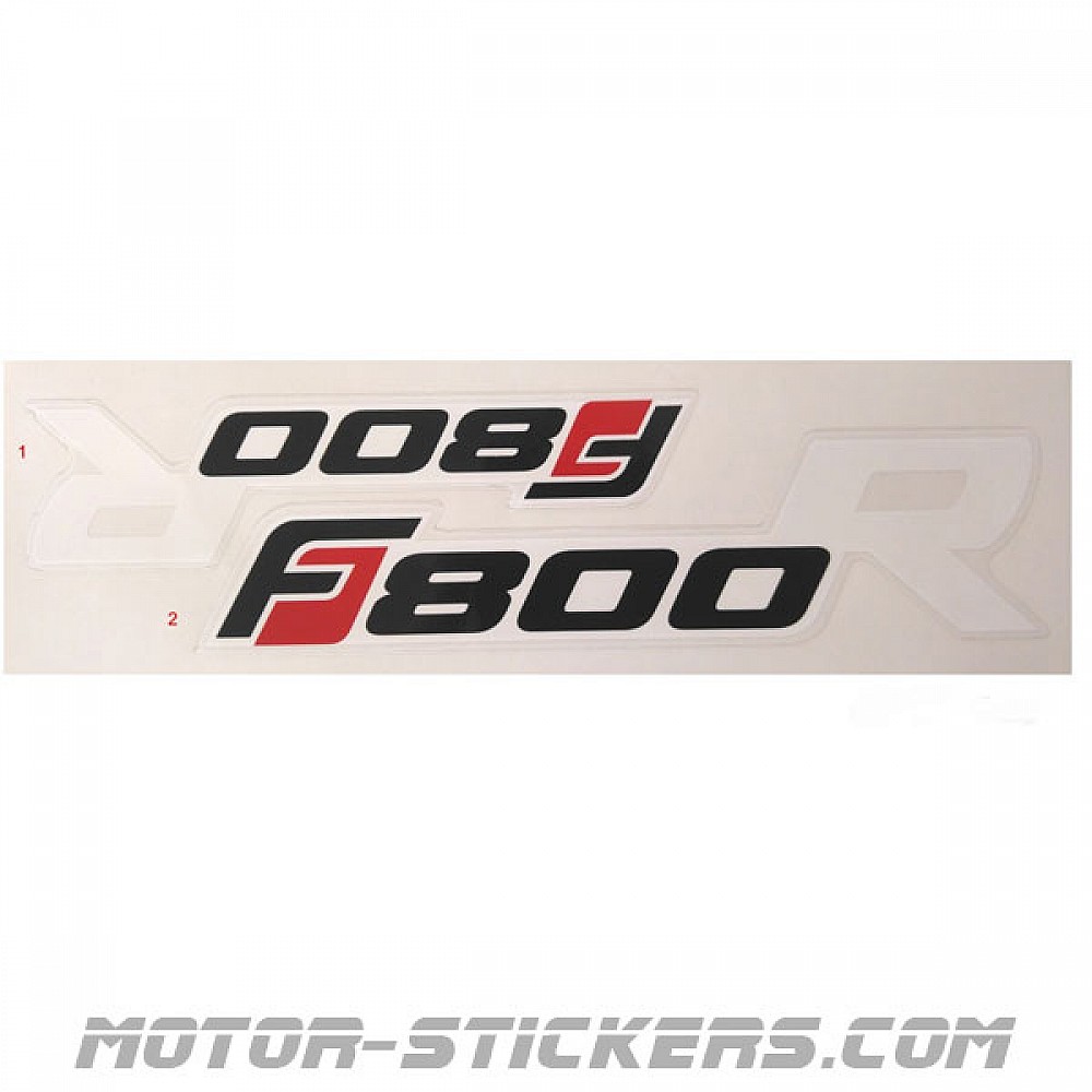BMW F 800 R '12-2014 decals