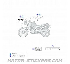 BMW F 850GS 2020 decals