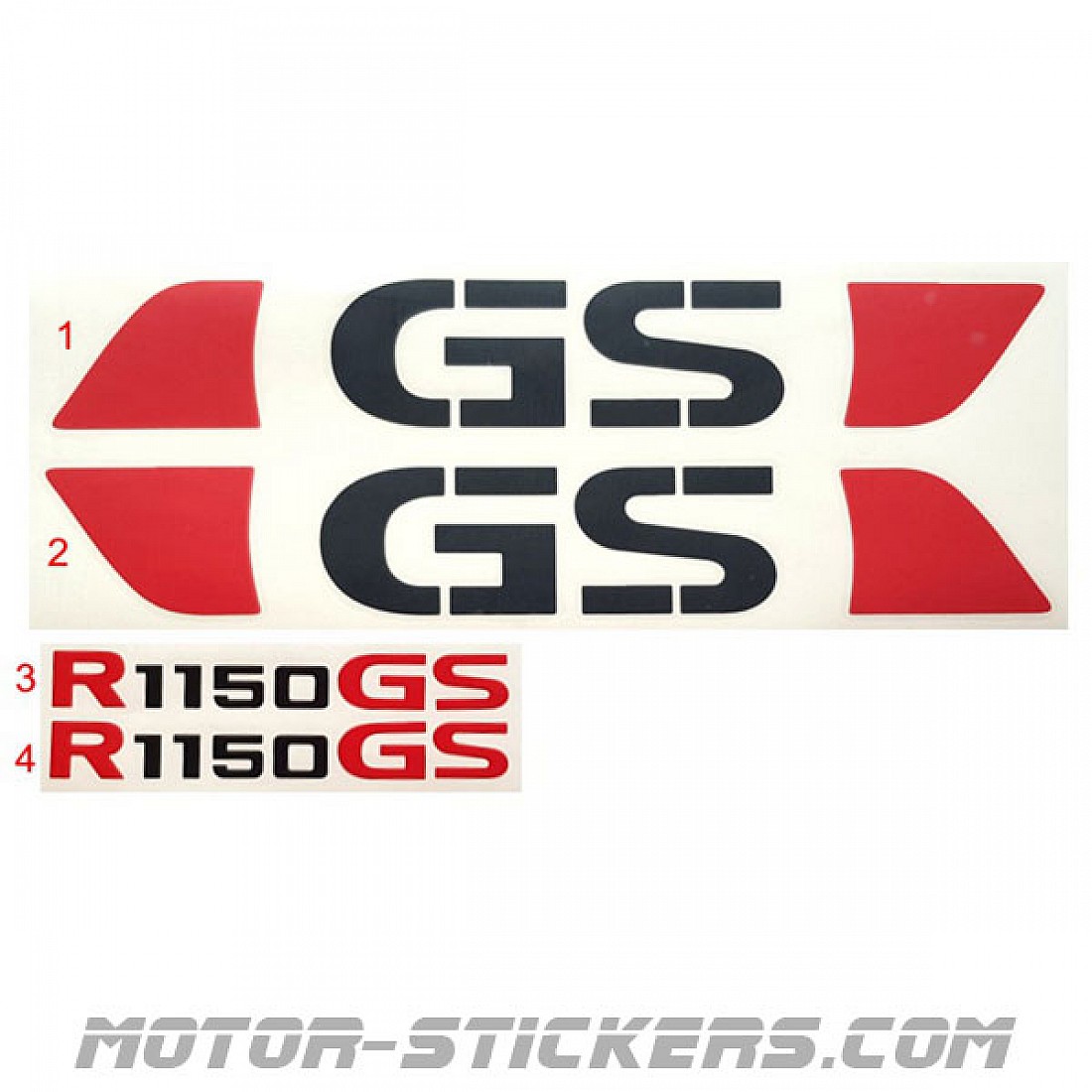 BMW R 1150 GS '99-2004 decals
