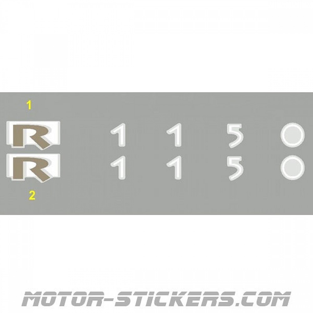 BMW R 1150 R '02-2006 decals