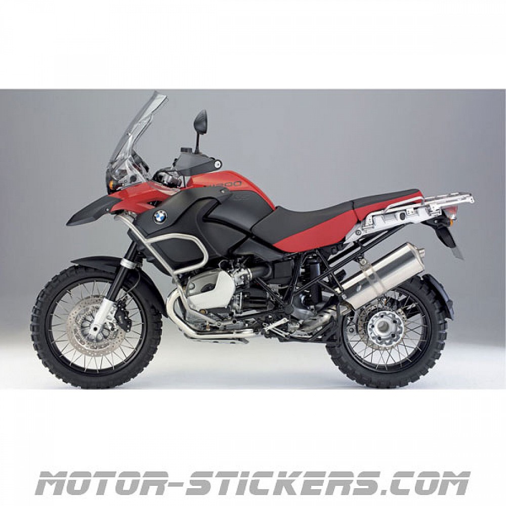 BMW R 1200 GS Adventure 2012 decals