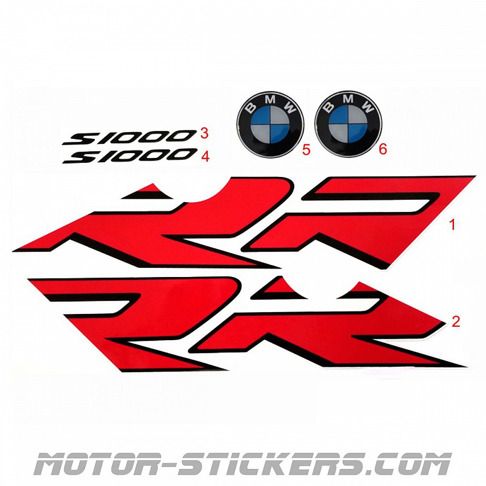 BMW S 1000 RR '14-2017 decals