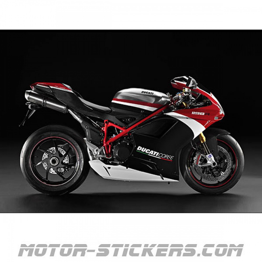 Ducati 1198R Special Edition 2010 decals