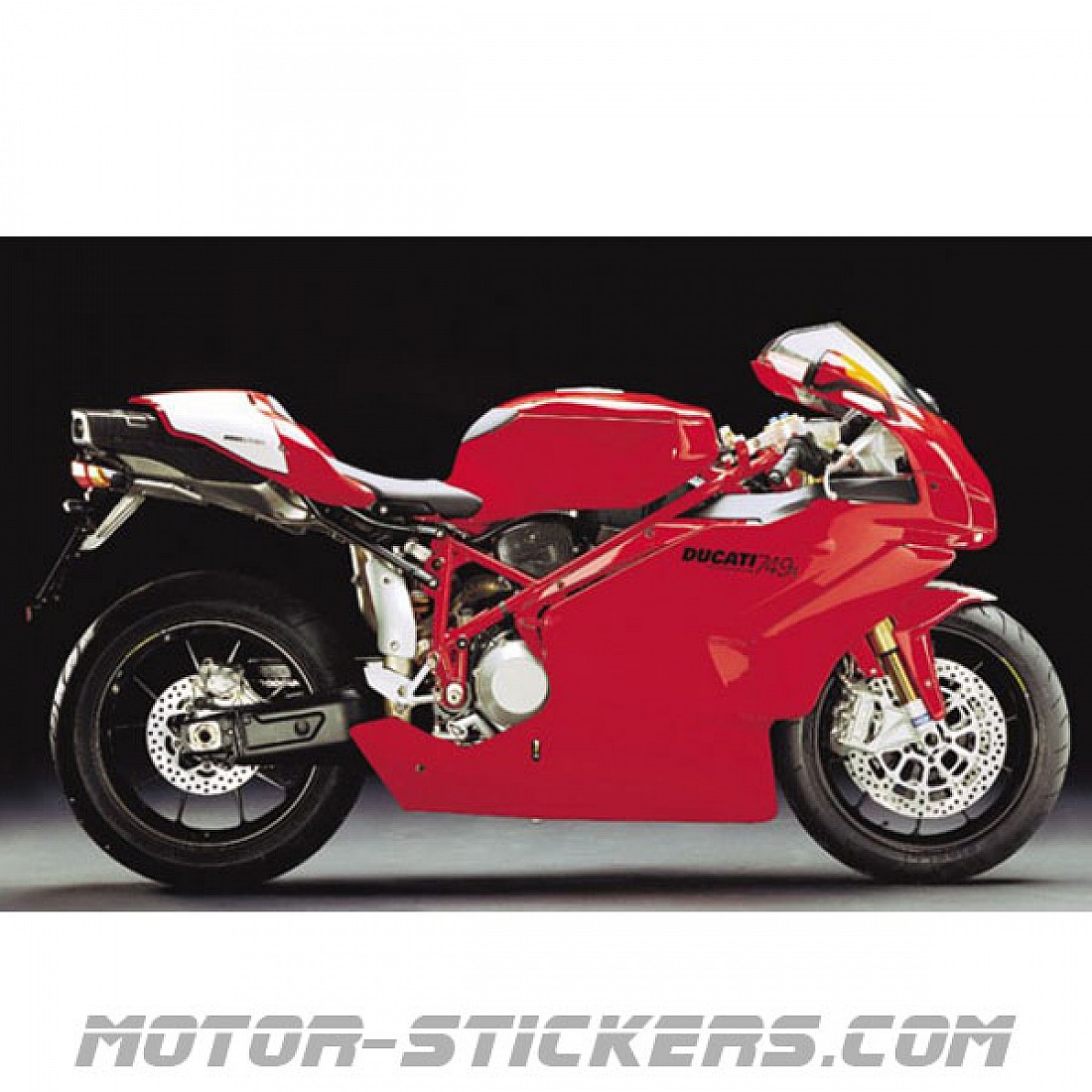 Ducati 749 '03-2007 stickers