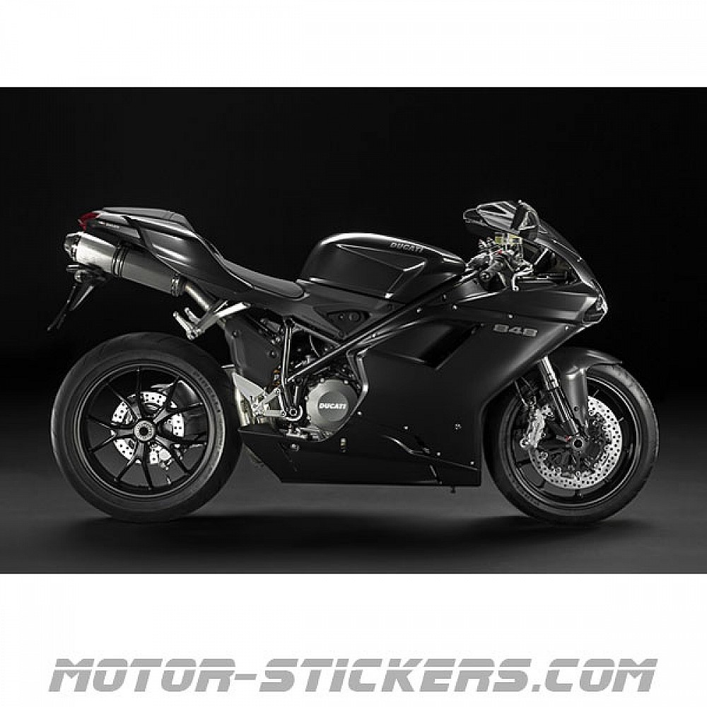 Ducati 848 2010 decals