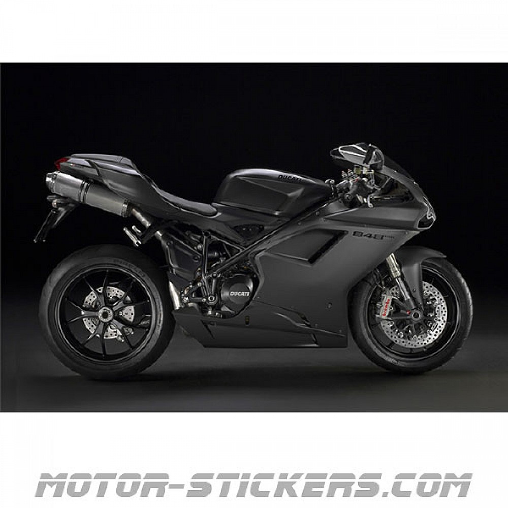 Ducati 848 EVO 2012 decals