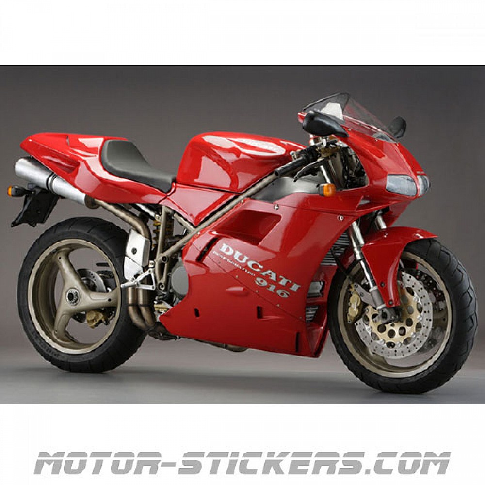 Ducati 916 '94-1998 decals