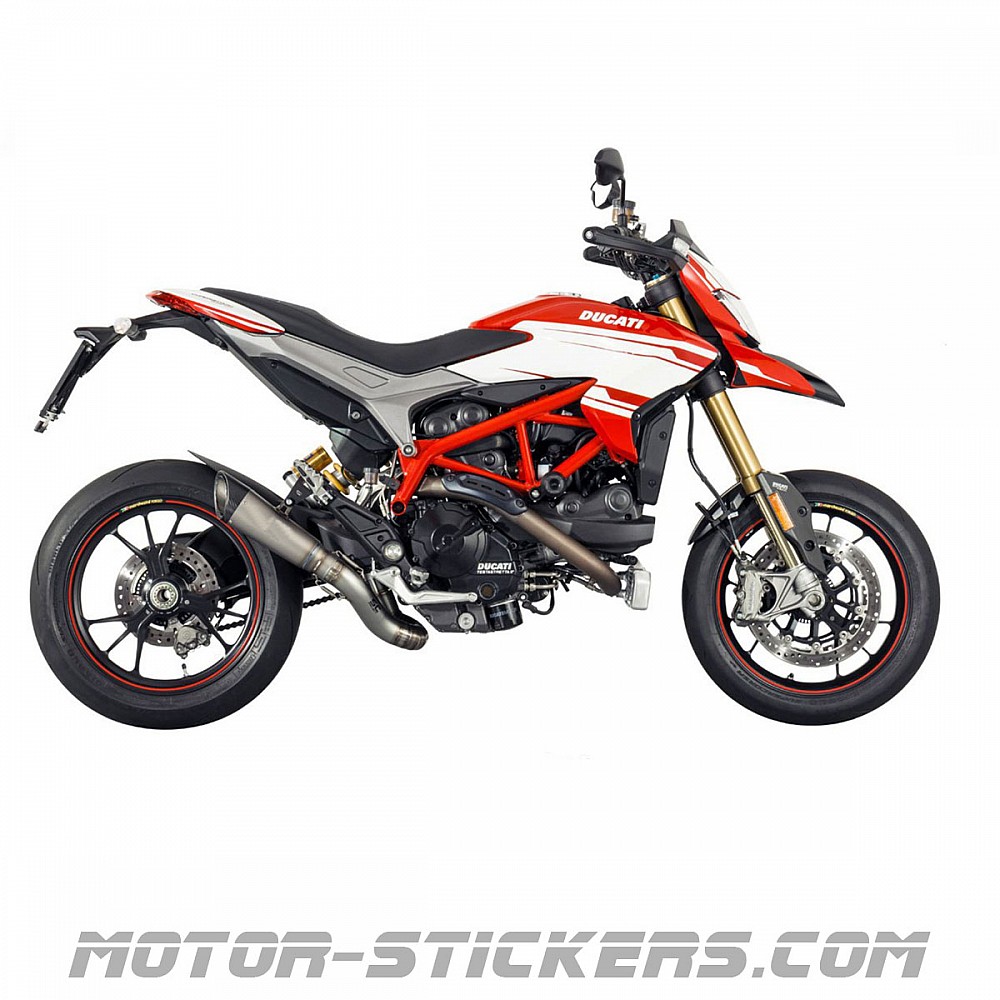 Ducati Hypermotard 939 SP 2017 decals
