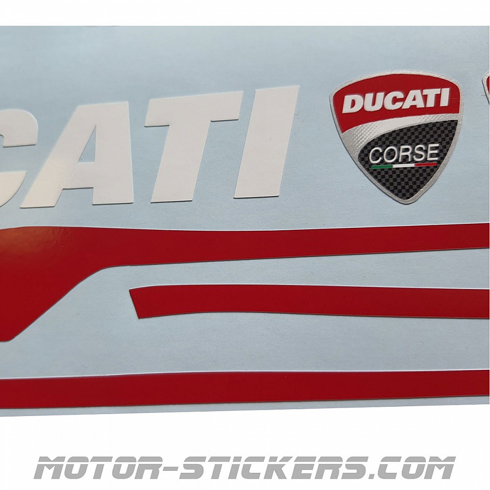 Ducati Hypermotard 939 SP 2017 decals