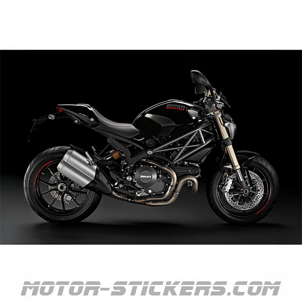 Ducati Monster 1100 EVO 2013 decals