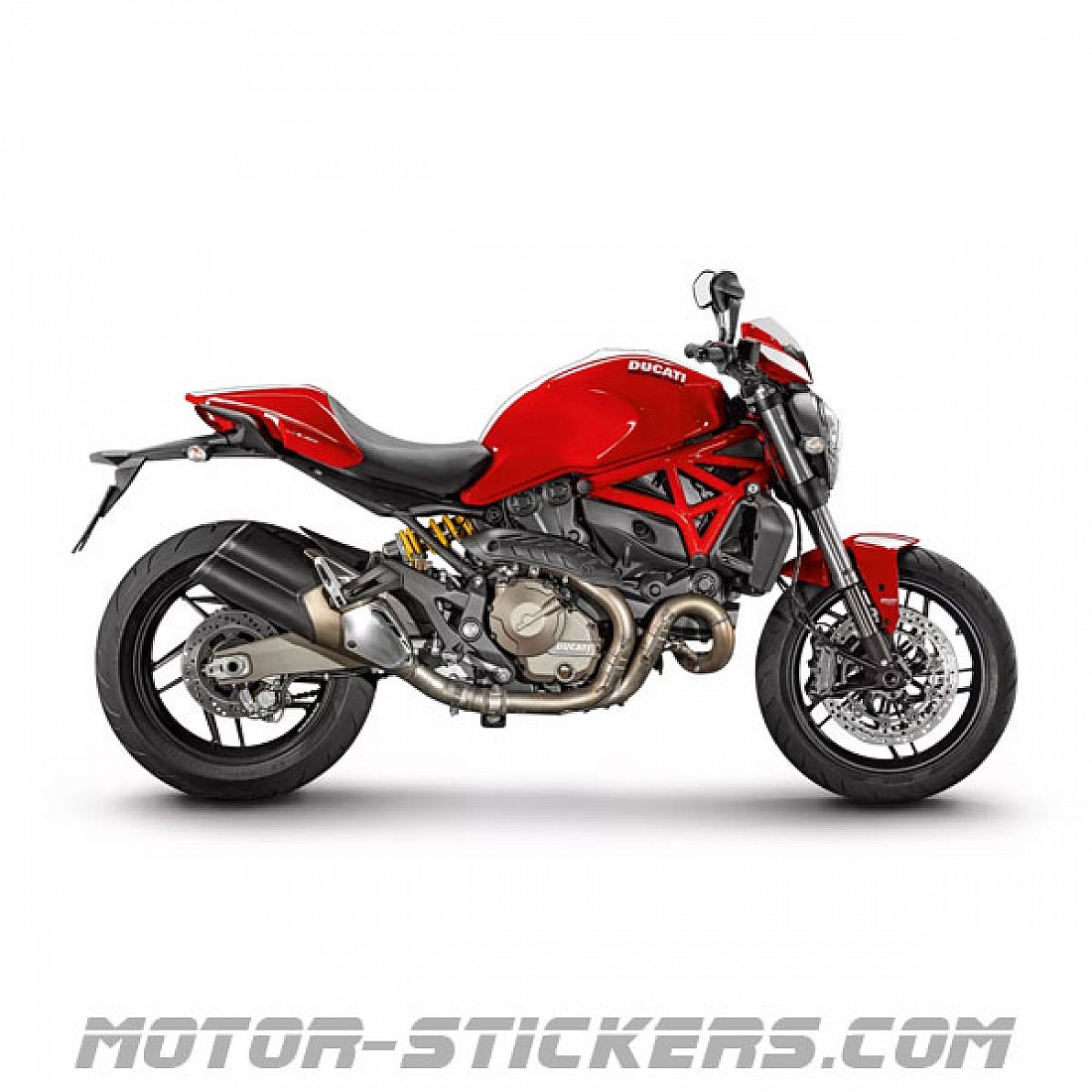 Ducati Monster 821 Stripe 2016 decals