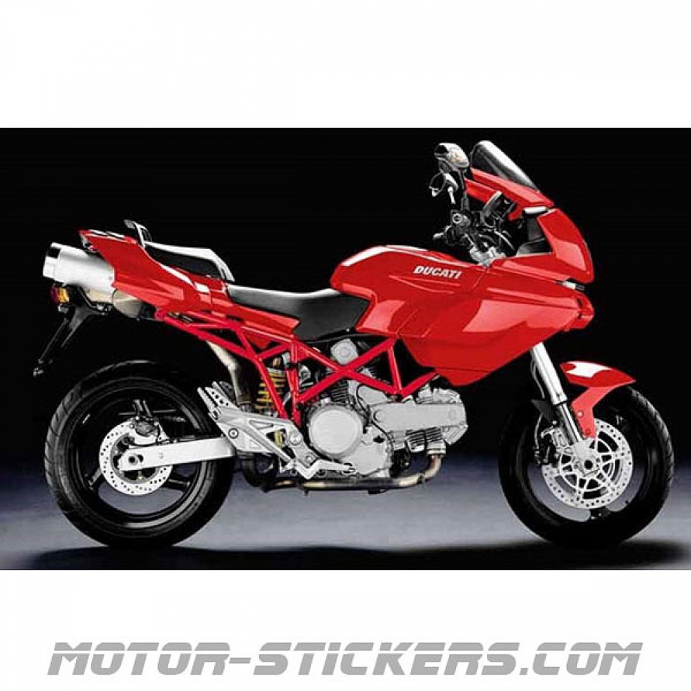 Ducati Multistrada '05-2007 decals