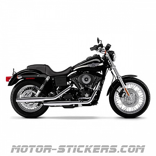 Harley Davidson Dyna decals