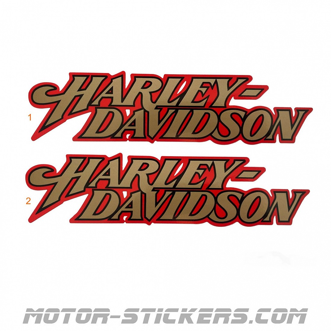 Harley Davidson Dyna Super Glide 2005 stickers