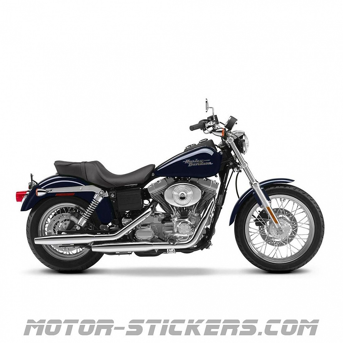 Harley Davidson Dyna Super Glide 2007 decals