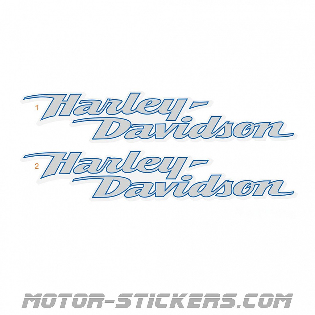 Harley Davidson Dyna Super Glide 2006 decals