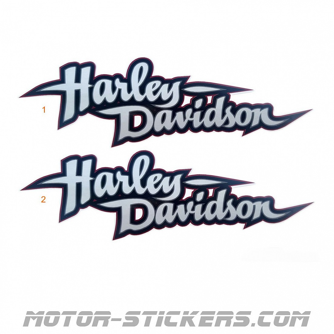Harley Davidson Dyna Super Glide 2009 decals