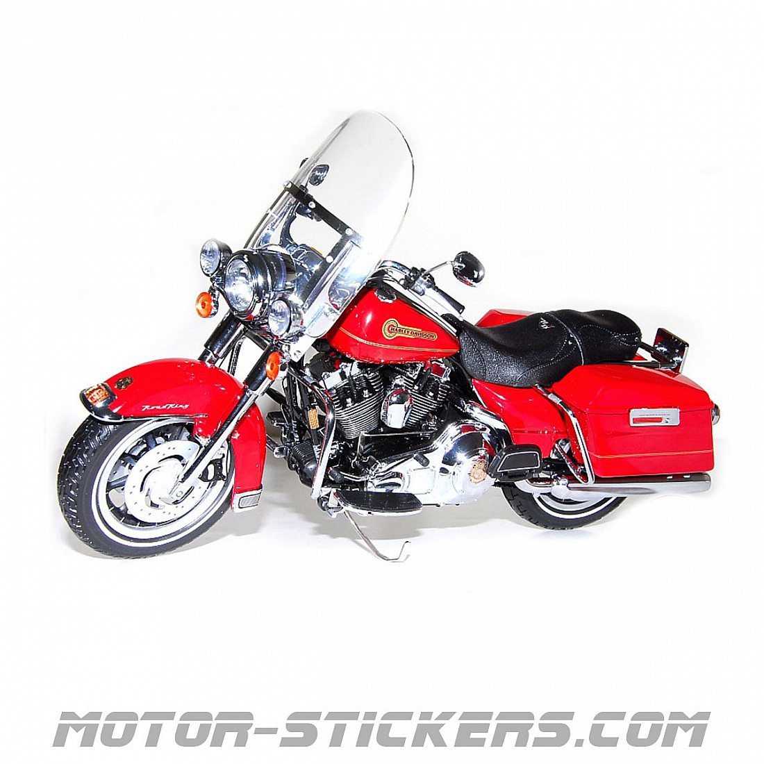 Harley Davidson Electra Ultra Glide Firefighter 2007 decals