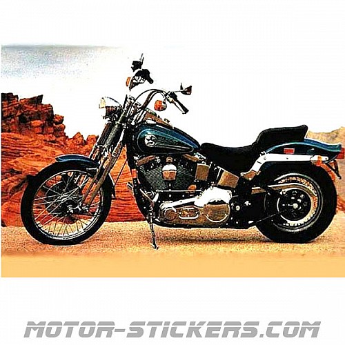 Harley Davidson EVO Springer decals