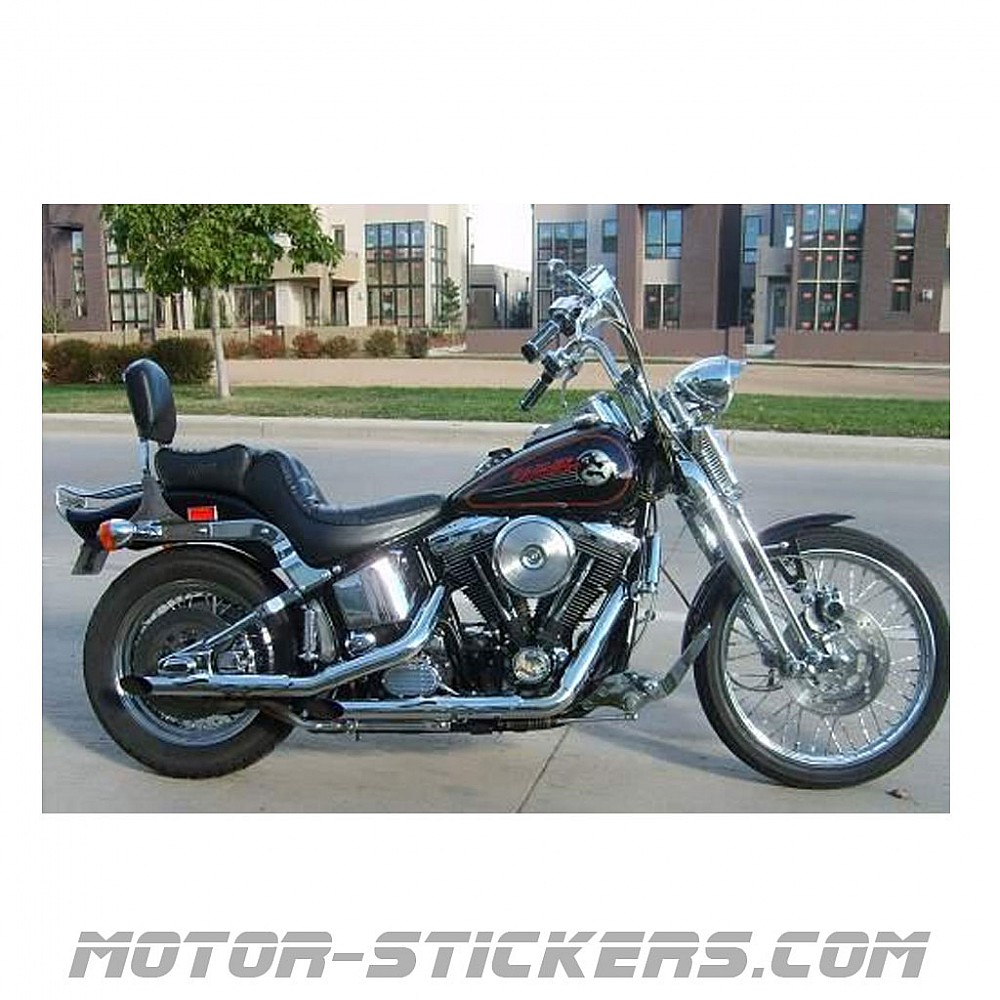 Harley Davidson Evo Springer 1994 decals