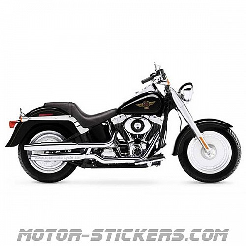 Harley Davidson Fat Boy decals