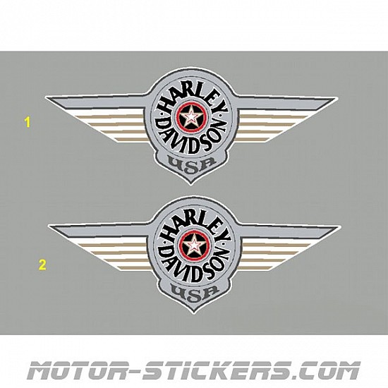 Harley Davidson Fat Boy 2004 decals