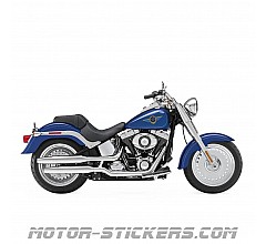 Harley Davidson Fat Boy 2004 decals