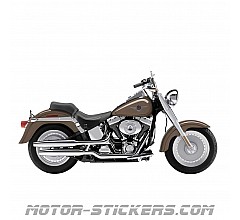 Harley Davidson Fat Boy 2004 decals