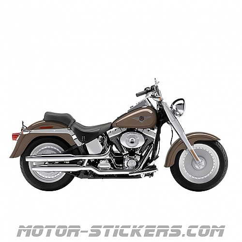 Harley Davidson Fat Boy 2004 decals