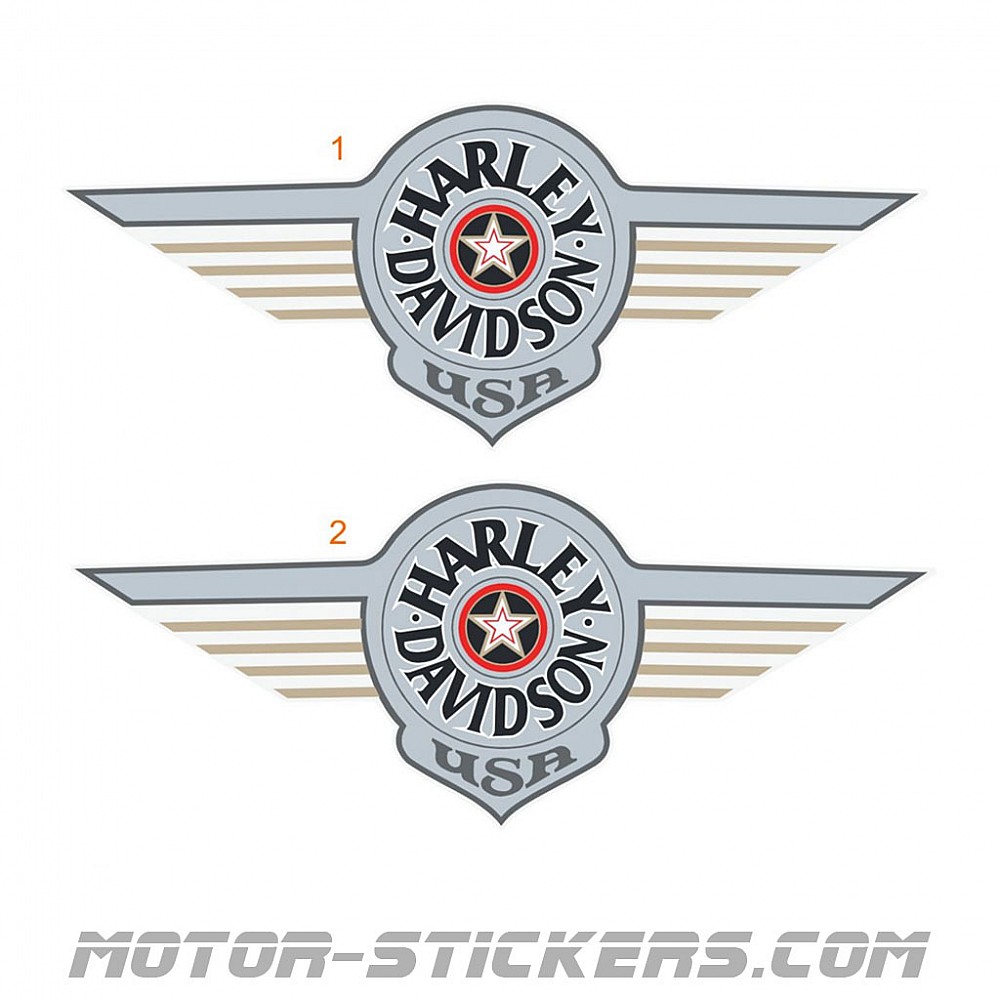 Harley Davidson Fat Boy 2004 decals