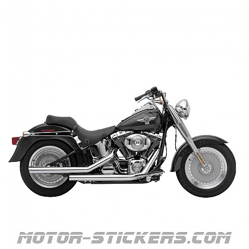 Harley Davidson Fat Boy 2005 decals