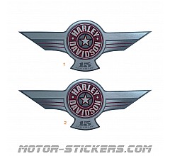 Harley Davidson Fat Boy 2005 decals