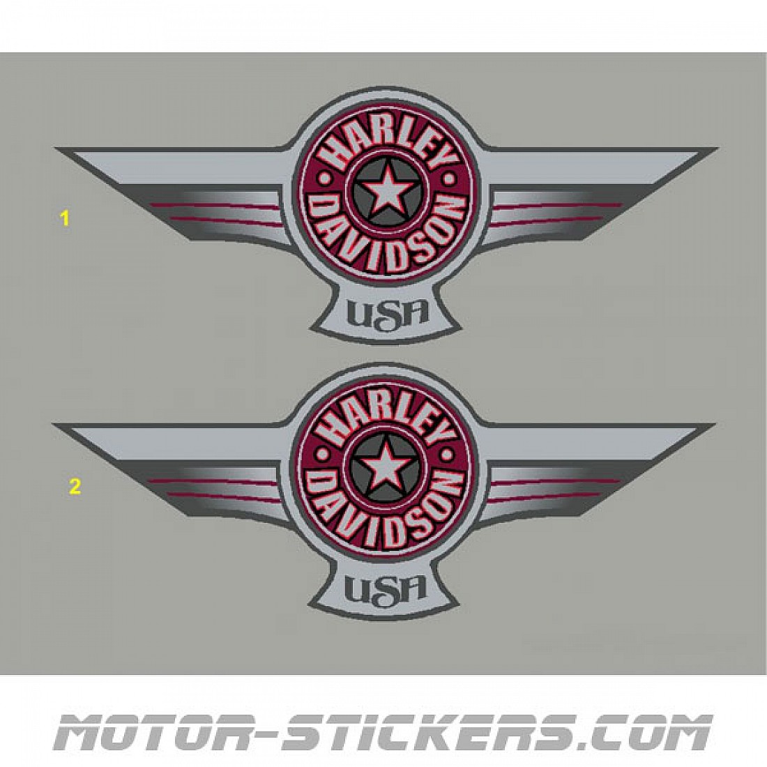 Harley Davidson Fat Boy '05-2006 decals