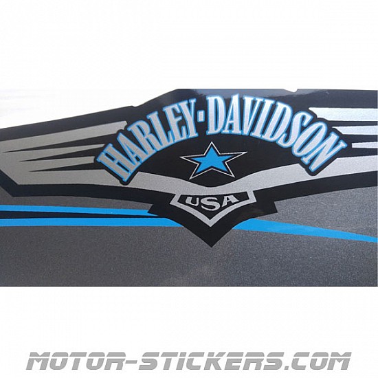 Harley Davidson Fat Boy '07-2008 autocollants