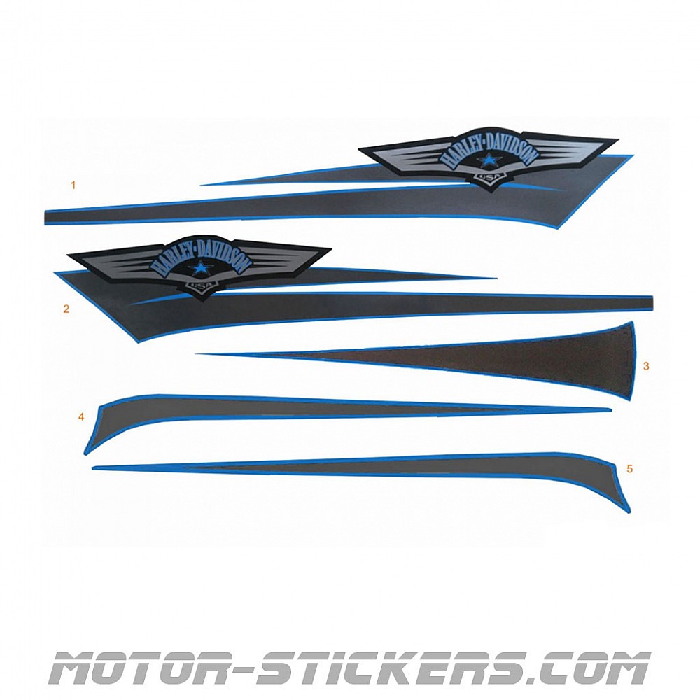 Harley Davidson Fat Boy 2008 decals