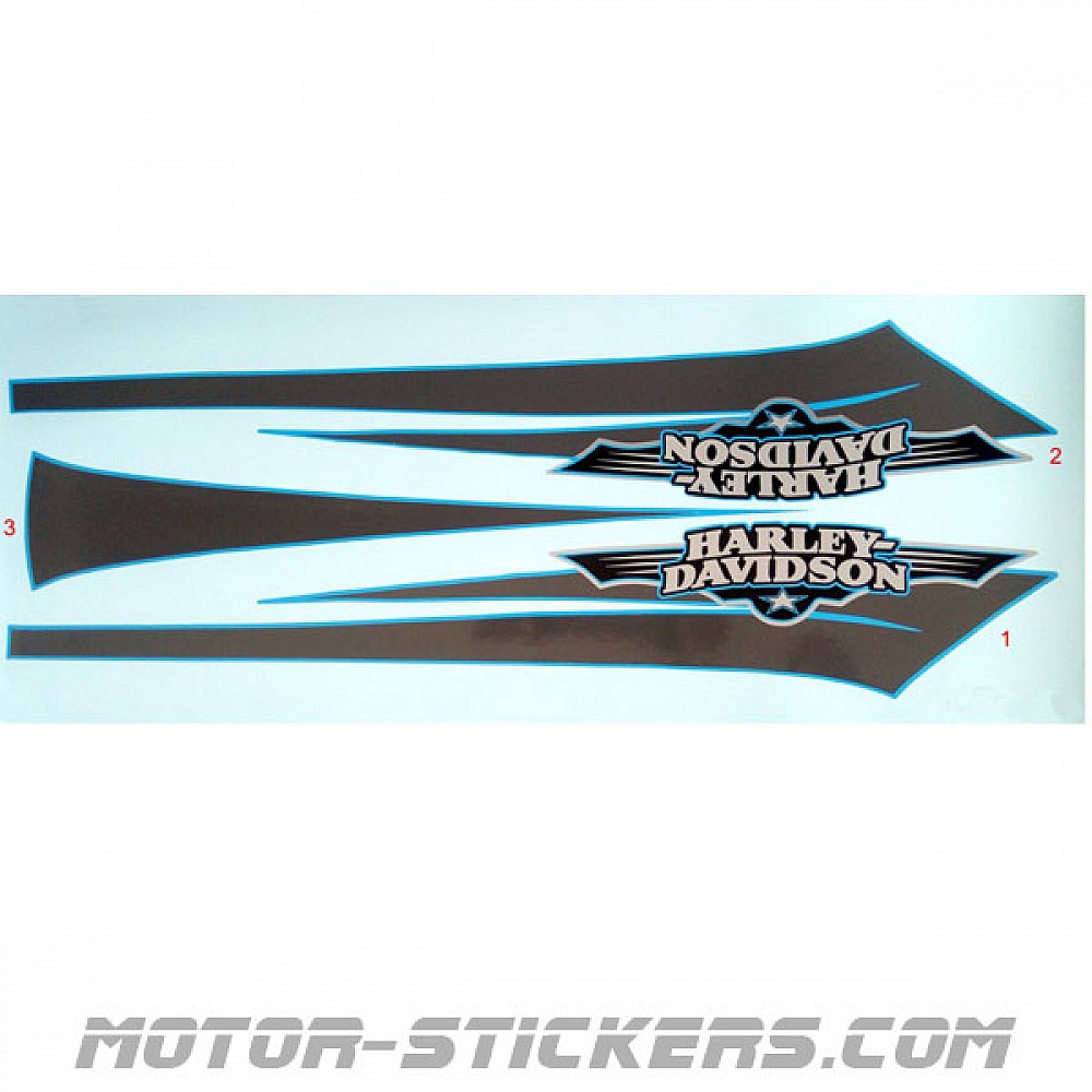 Harley Davidson Fat Boy '09-2010 decals