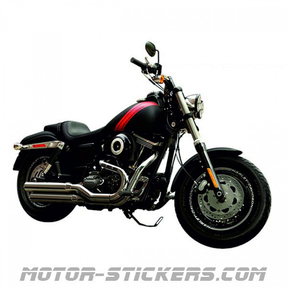 Harley Davidson FXDF Dyna Fat Bob '14-2016 decals