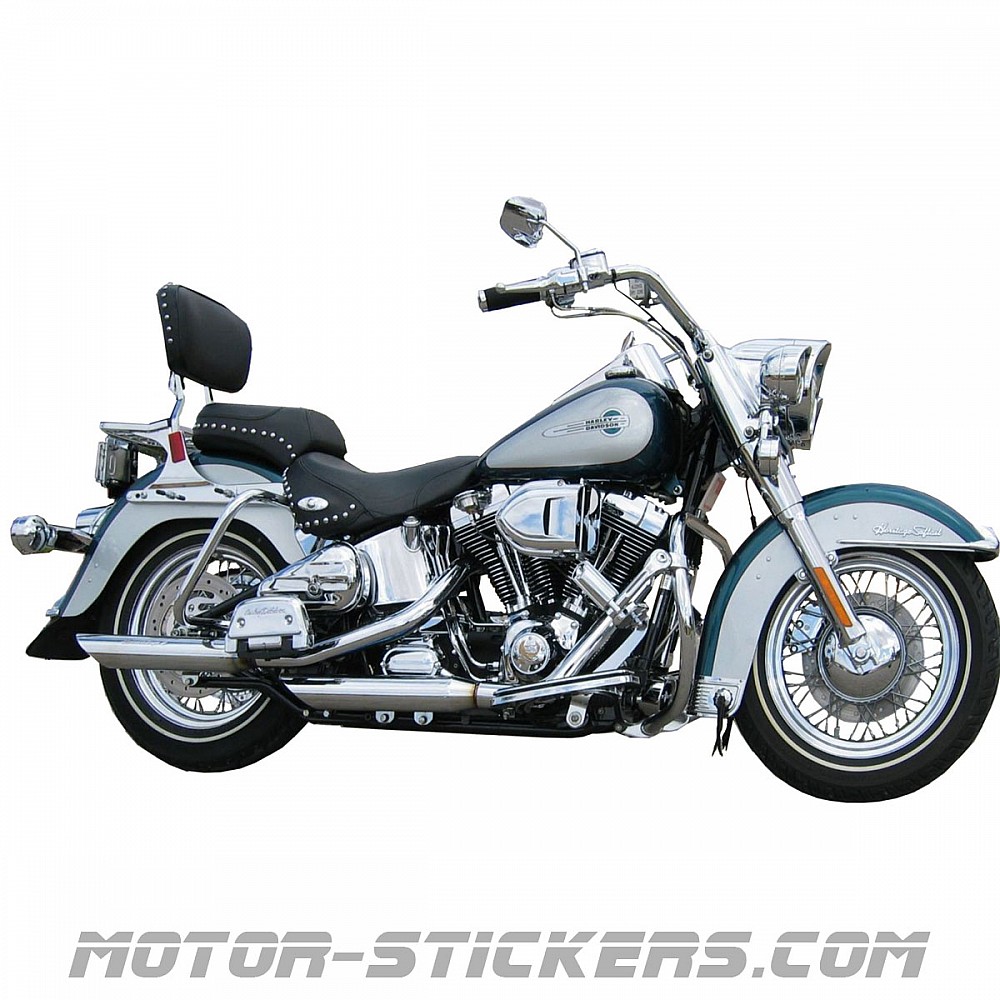 Harley Davidson Heritage Softail Classic 2004 decals