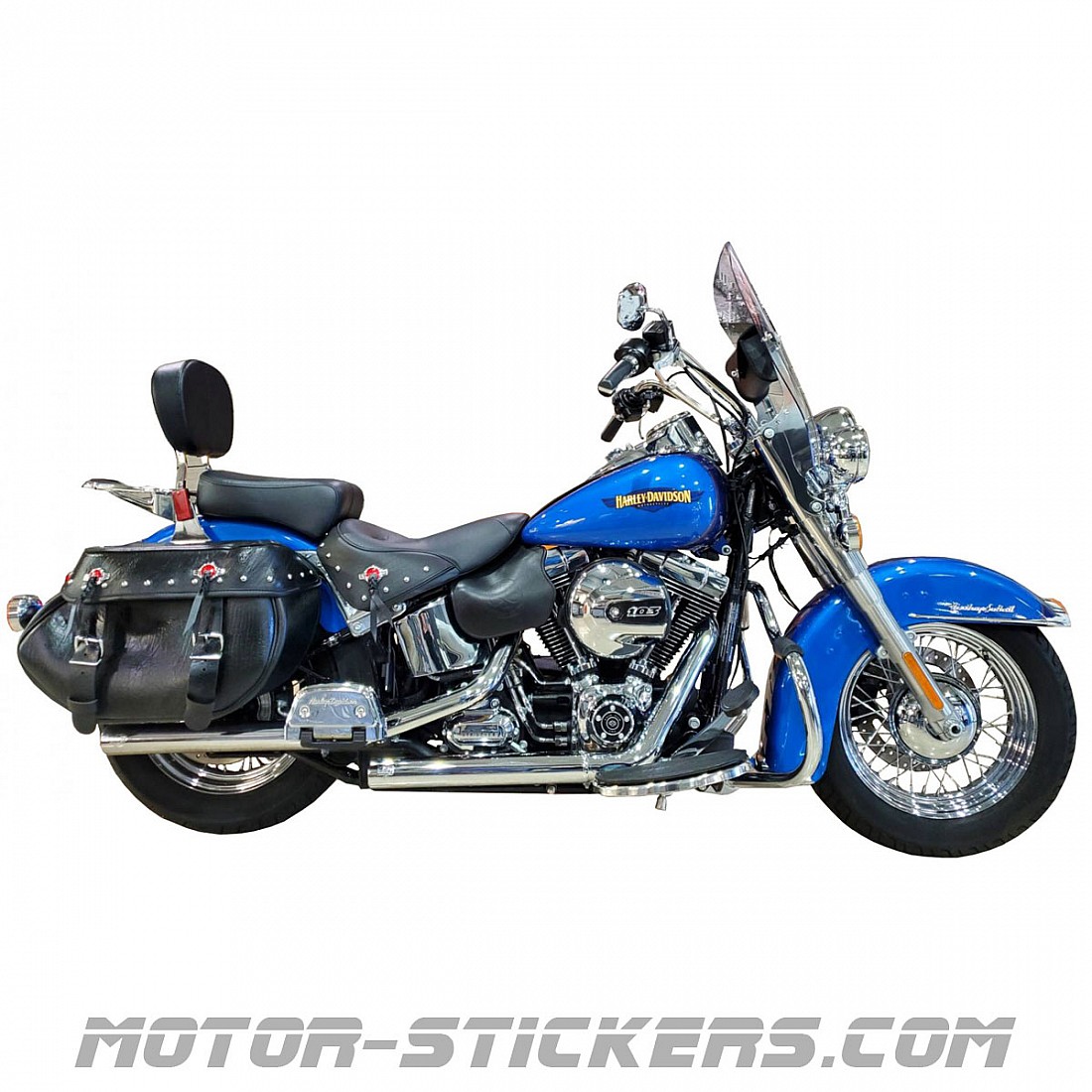 Harley Davidson Heritage Softail Classic 2017 decals